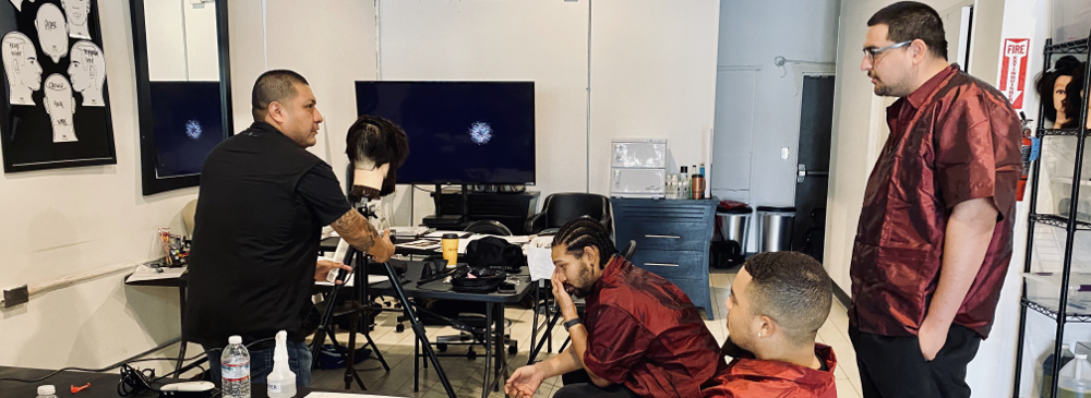 Weblog title – Borner's Barber College Pasadena