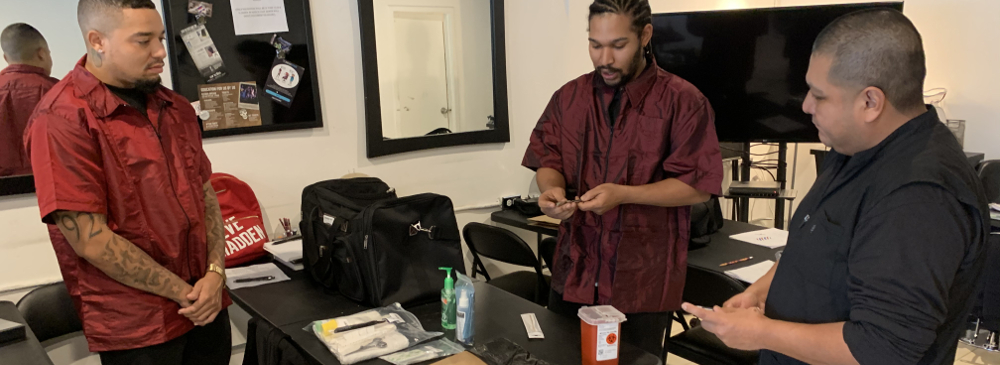 Weblog title – Borner's Barber College Pasadena